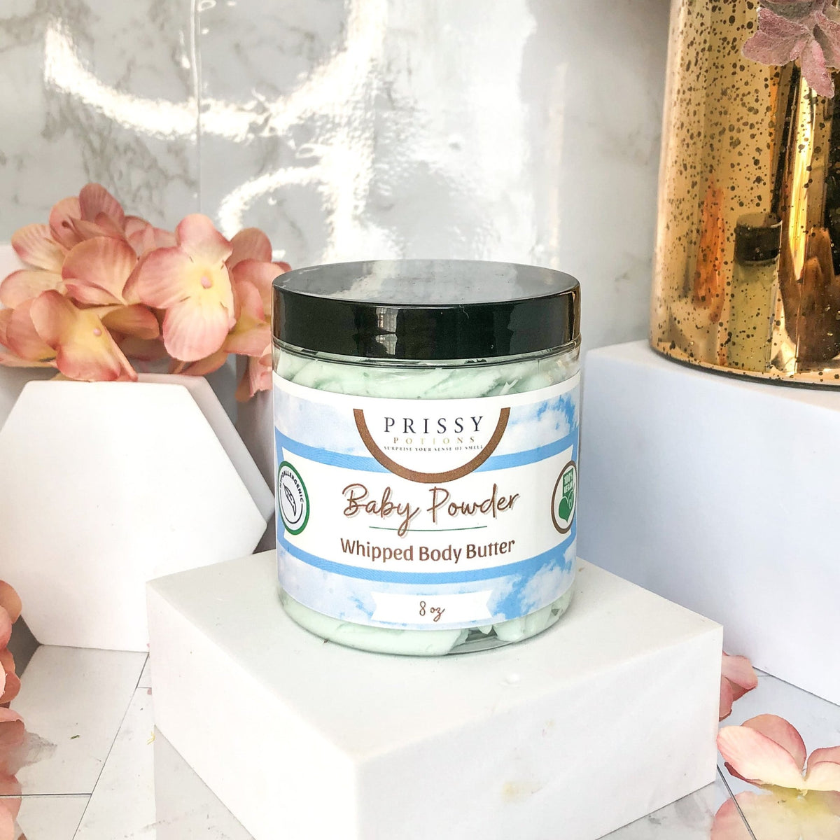 Baby Powder Whipped Body Butter - Prissy Potions
